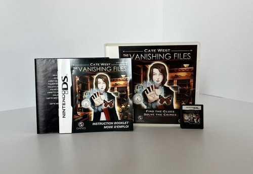 Cate West: The Vanishing Files для Nintendo DS