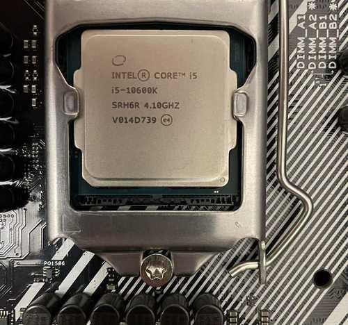 Процессор intel core i5-10600K