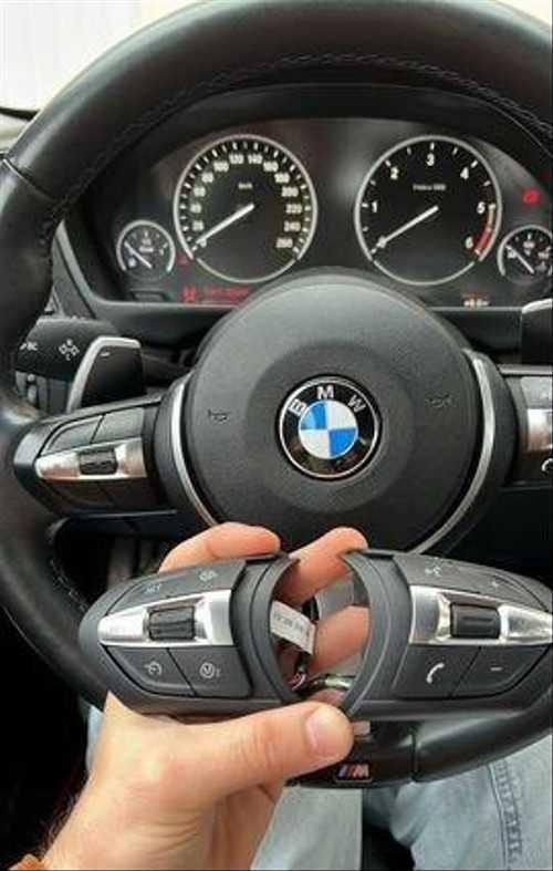 Кнопки M Sport руля BMW под активный круиз 7849412