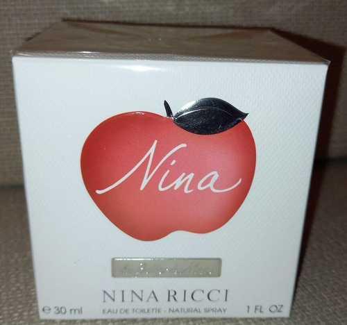 Nina ricci Nina, Туалетная вода, спрей 30 мл