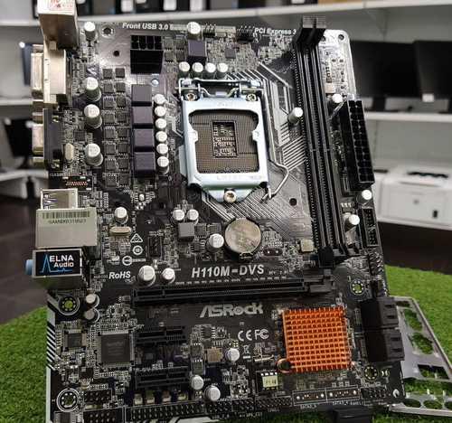 Материнская плата ASRock H110M-DVS LGA 1151