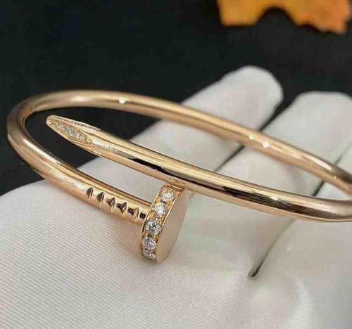 Браслет Cartier Juste un Clou Розовое золото 0,49ct