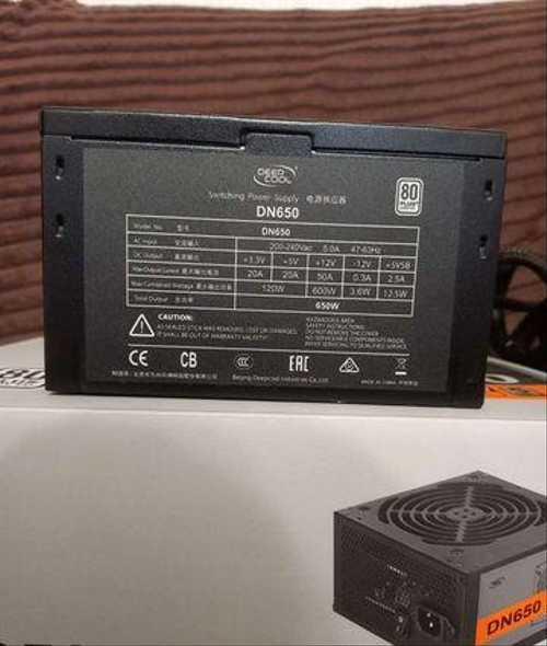 Блок питания deepcool DN650W