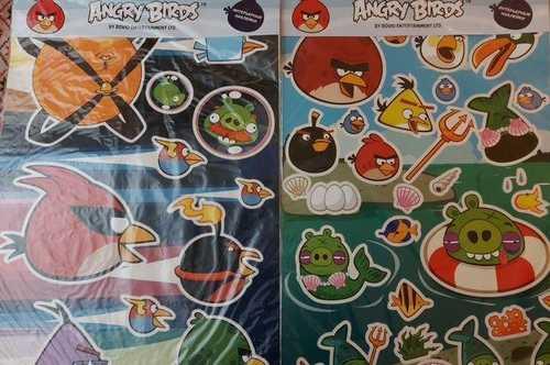 Интерьерные наклейки Decoretto Angry Birds