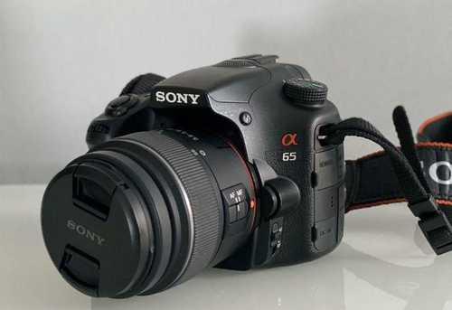 Зеркальный фотоаппарат Sony SLT-A65 (Sony 65)