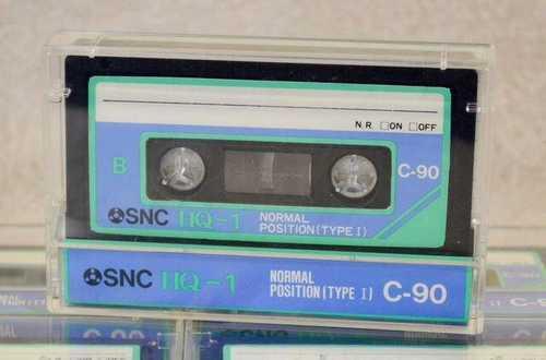 Аудиокассеты SNC HQ-1 С90 лот 6шт