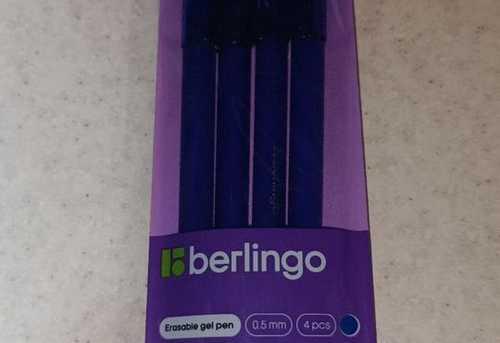 Ручка гелевая синяя пиши-стирай Berlingo Apex E