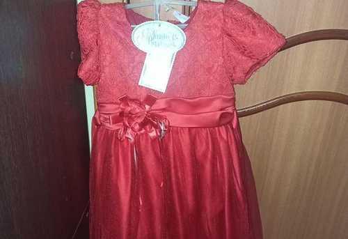 Нарядное, праздничное платье для девочки 116