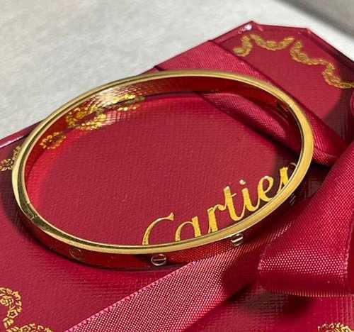 Браслет Cartier Love (тонкий) Хит 2024