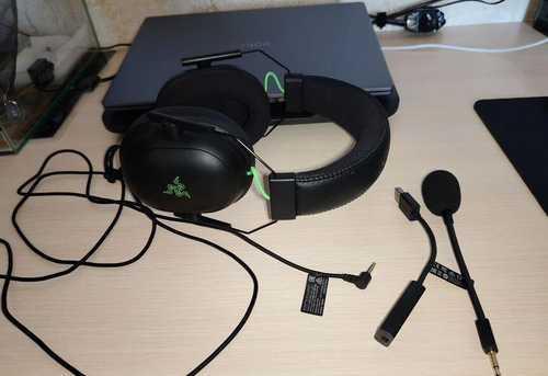 Игровые наушники Razer blackshark v2