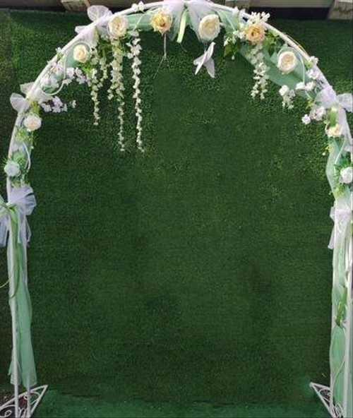 Арка для сада, свадебная арка, кованная арка