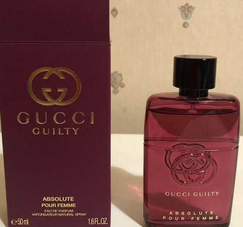 Gucci guilty absolute pour femme духи парфюм гуччи