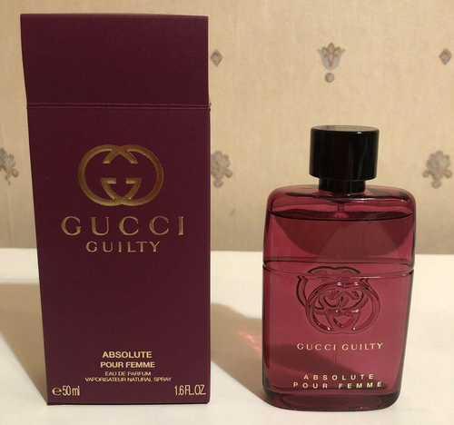 Gucci guilty absolute pour femme духи парфюм гуччи