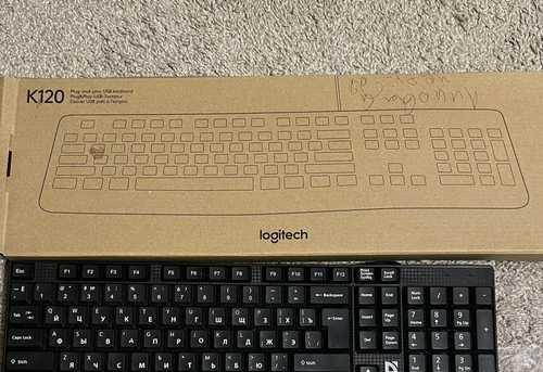 Клавиатура проводная Logitech K120