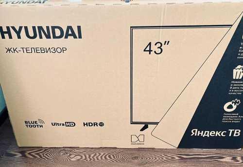 Новый Телевизор hyundai 43
