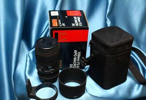 Для Canon Sigma 150mm f/2.8 APO macro DG HSM