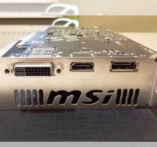 Видеокарта MSI GeForce GTX 1060 OCV1, 6 гб