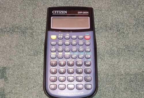Калькулятор инженерный (научный) Citizen SRP-265N