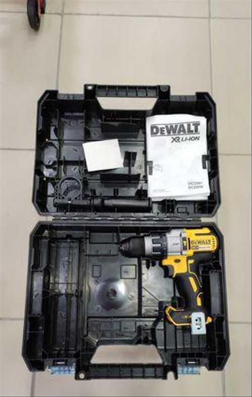 Дрель аккумуляторная dewalt DCD 996 NT