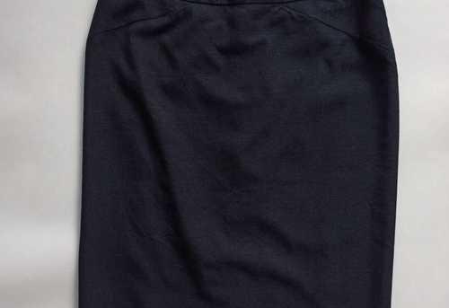 Юбка Max Mara шерсть шелк 40-42 футляр карандаш