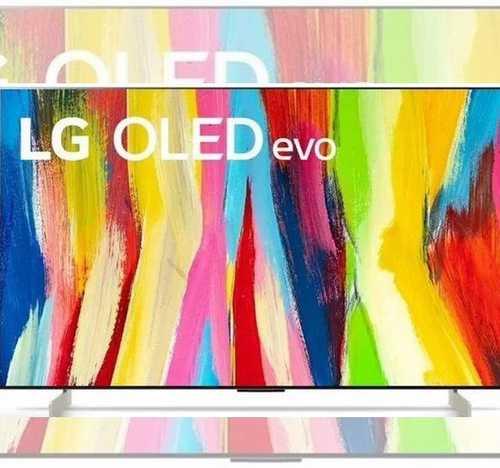 42" (107 см) oled-телевизор LG oled42C2RLB белый