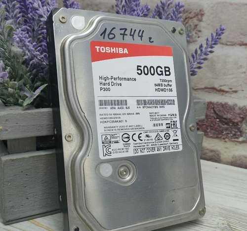 Жесткий диск toshiba 3.5 500GB