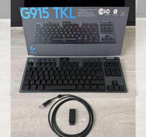 Logitech G915 TKL lightspeed Wireless RGB Tactile