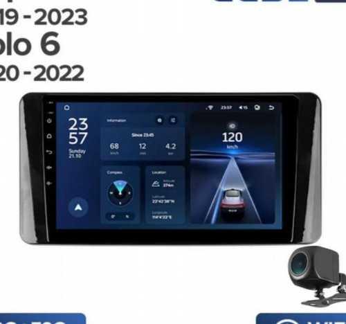 Магнитола Teyes CC3L wifi 2/32Gb Volkswagen Polo 6