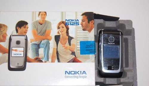 Nokia 6125 Black как новый, оригинал, комплект