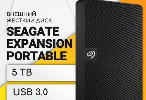 Новый 5 тб внешний 2.5" Seagate Expansion рст HDD