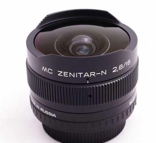 Зенит (кмз) 16mm f/2.8 MC Зенитар-Н новый