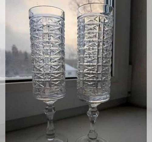 Хрустальные бокалы СССР