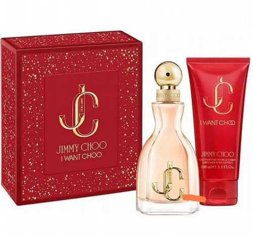 Парфюмированый набор jimmy choo I want choo