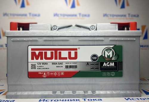 Аккумулятор mutlu AGM 6ст-95 R+ (оп) (L5.95.095А)