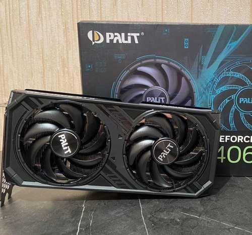 Видеокарта Palit GeForce RTX 4060 Ti Dual OC