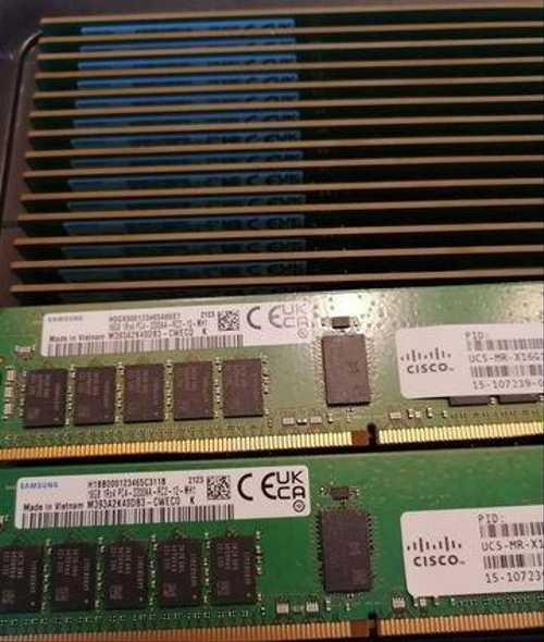 Оперативная память 16GB DDR4 3200MHz Samsung