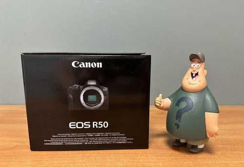 Фотоаппарат Canon EOS R50 Белый Body (Новый)