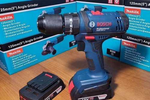 Шуруповерт bosch 18v