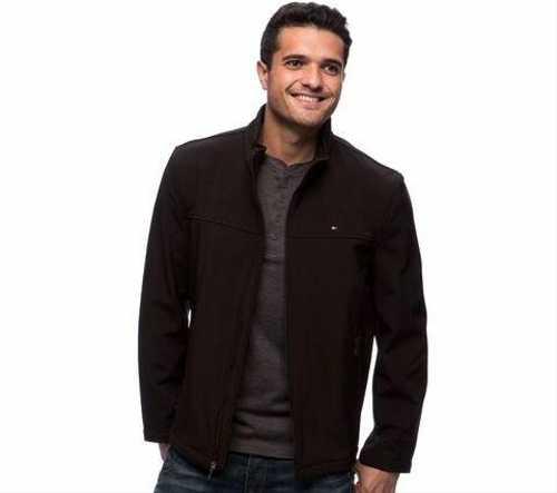 Куртка Tommy Hilfiger Софтшелл черная разм 2XL(54