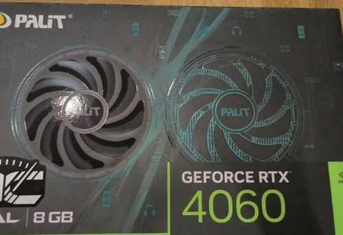 Palit Видеокарта GeForce RTX 4060 Dual 8gb