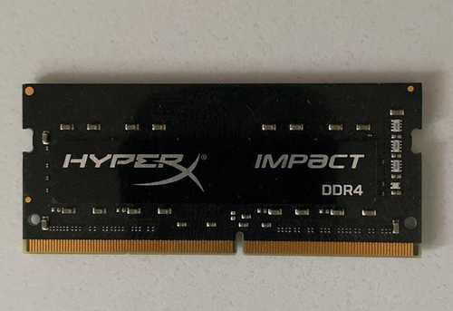 Sodimm Оперативная память HyperX Impact 16 гб