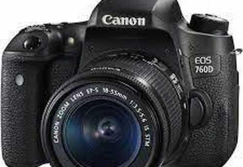 Фотоаппарат Canon 760D kit 18-55mm stm (Гарантия)
