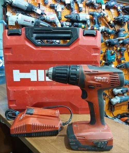 Дрель-шуруповерт "Hilti SFC 22-A"