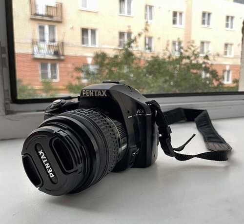 Зеркальный фотоаппарат Pentax k-x