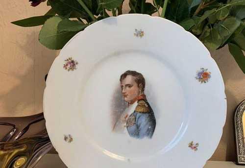 Старинная тарелка Наполеон Мейсен