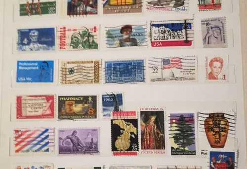 Набор марок США