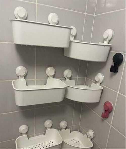 Полочки для ванной IKEA tisken