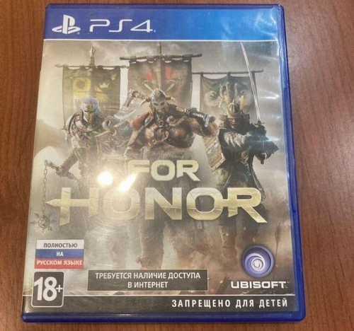 Диски на ps4 For honor