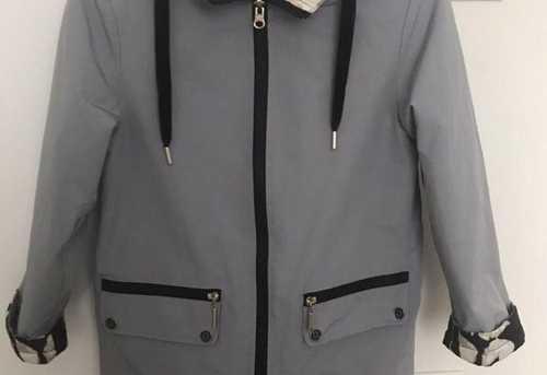 Куртка(Парка)с тонким слоем утеплителя р 128