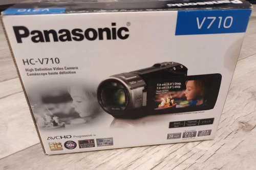Видеокамера panasonic hc v710